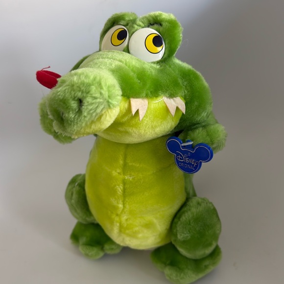 Disney | Toys | Peter Pan Tick Tock The Crocodile Plush Stuffed Animal ...